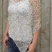 Crochet PATTERN- Mermaid Poncho, Laced Shoulders Cover-up, Asymmetrical ...