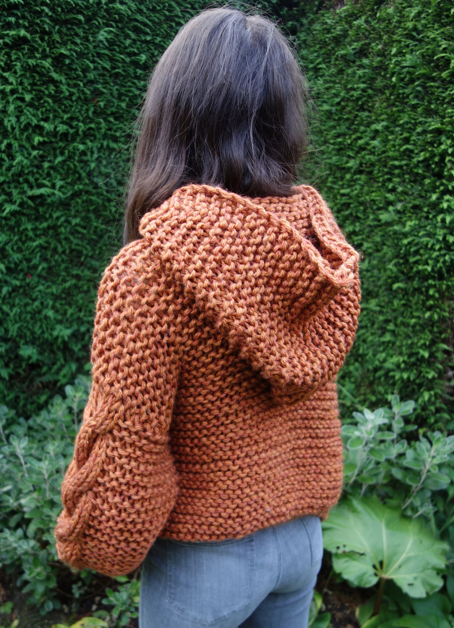 Knitting PATTERN- Chilly Chilli Jacket/bulky Hooded Bomber Cardigan ...