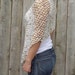 Crochet PATTERN- Mermaid Poncho, Laced Shoulders Cover-up, Asymmetrical ...