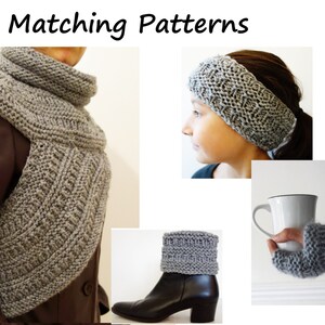 Knitting PATTERN - Easy Knit Katniss Inspired Wrap/mockingjay Cowl ...