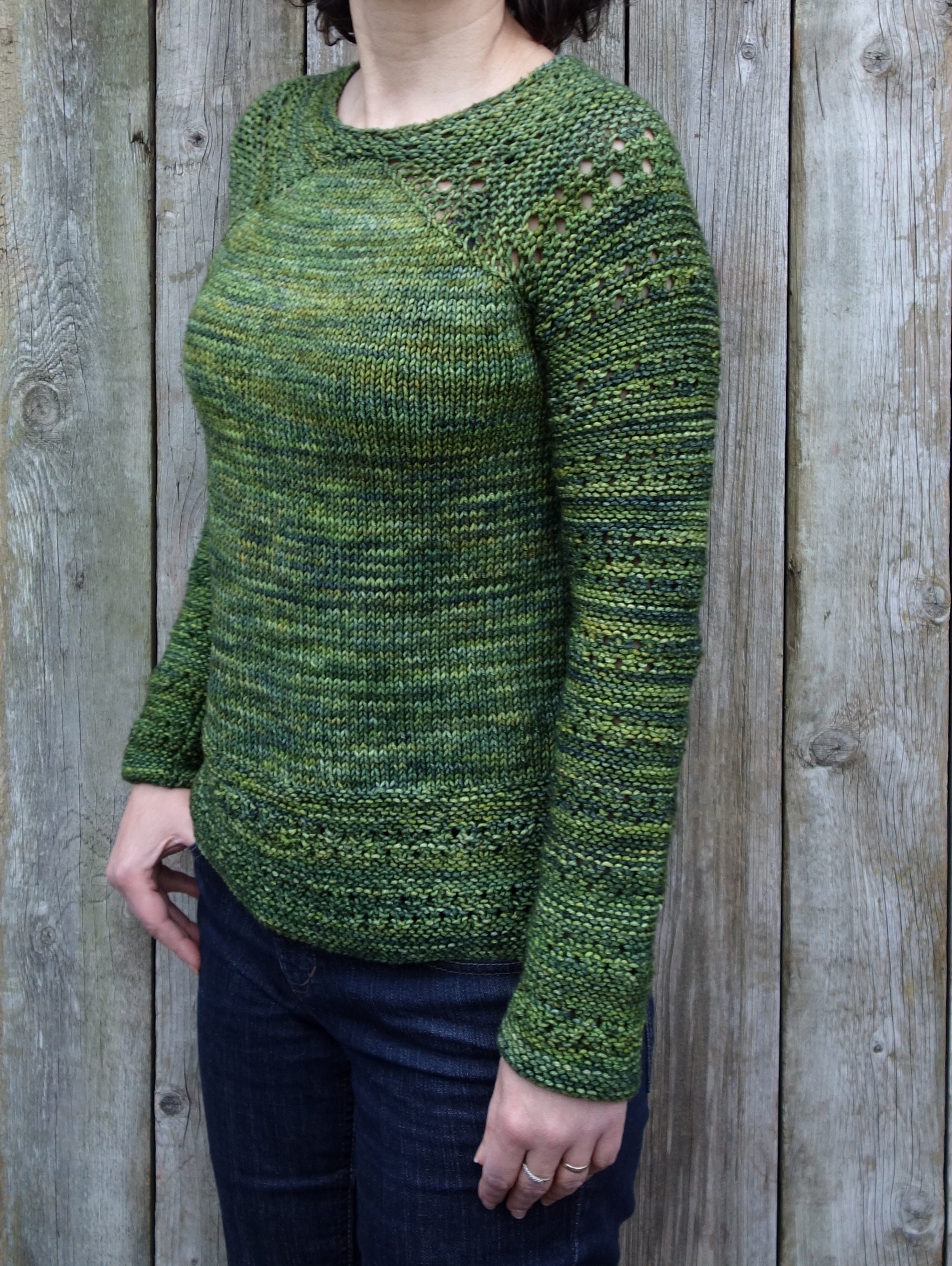 Knitting PATTERN Fern Sweater/handknit Malabrigo Rios - Etsy UK