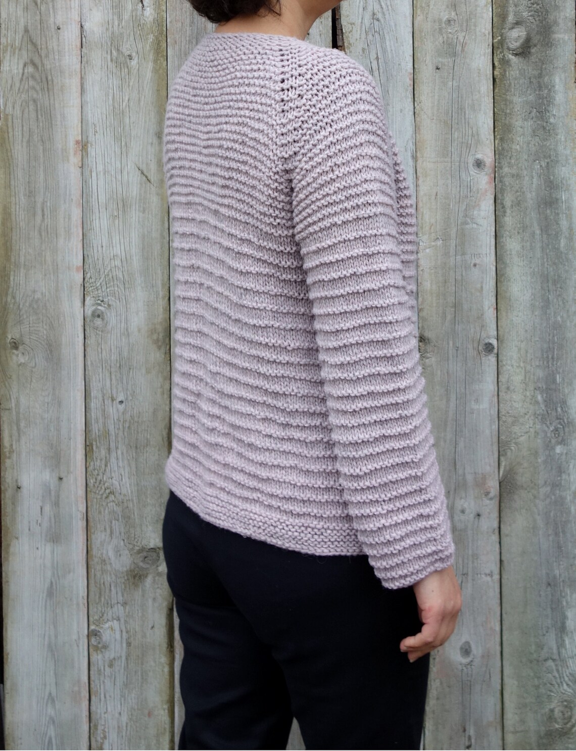 Knitting PATTERN Uni Cardigan/ Chunky Knit Shrug/ Ridge | Etsy UK