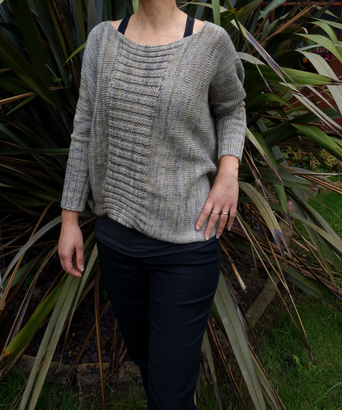 Knitting PATTERN Sandy Cove Sweater/Handknit Loose Fit Top | Etsy