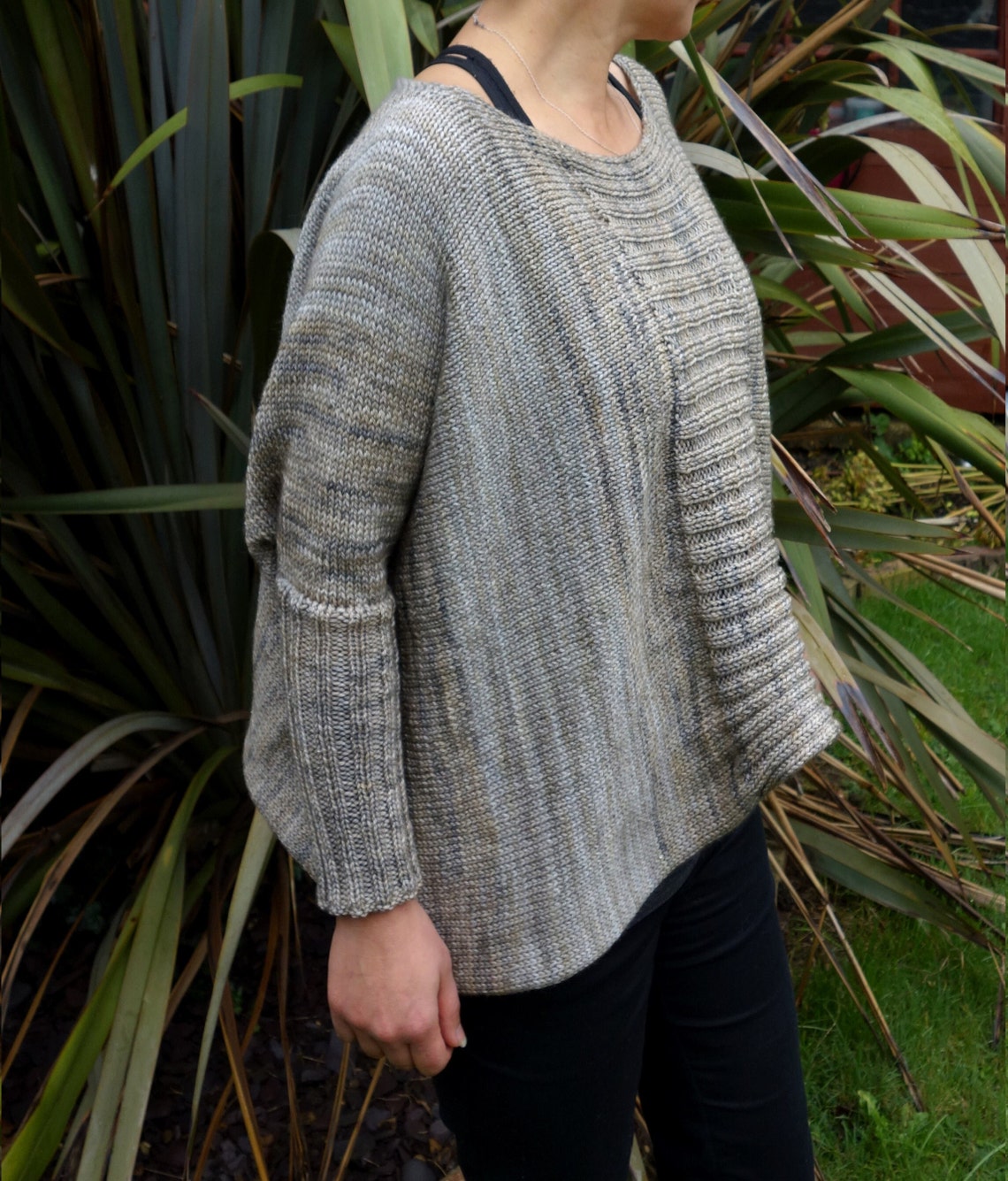 Knitting PATTERN Sandy Cove Sweater/handknit Loose Fit Top - Etsy