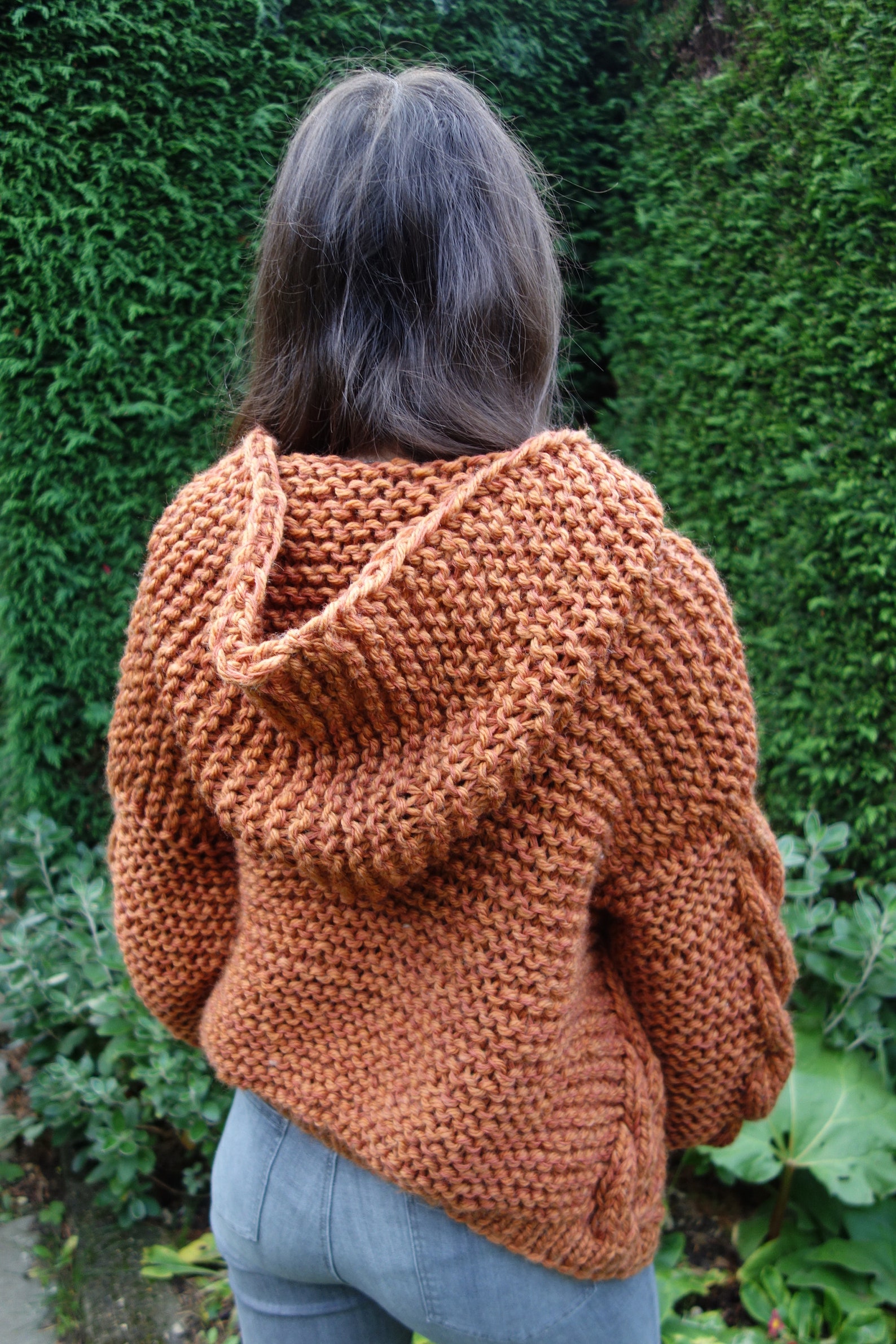 Knitting PATTERN- Chilly Chilli Jacket/bulky Hooded Bomber Cardigan ...