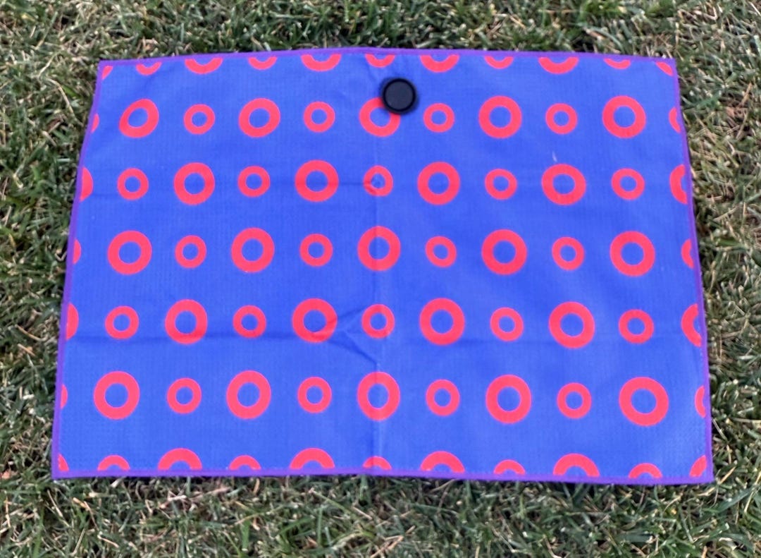 Phish Golf Towel – Magnetic Custom Golf Towel | Custom Golf Gift ...