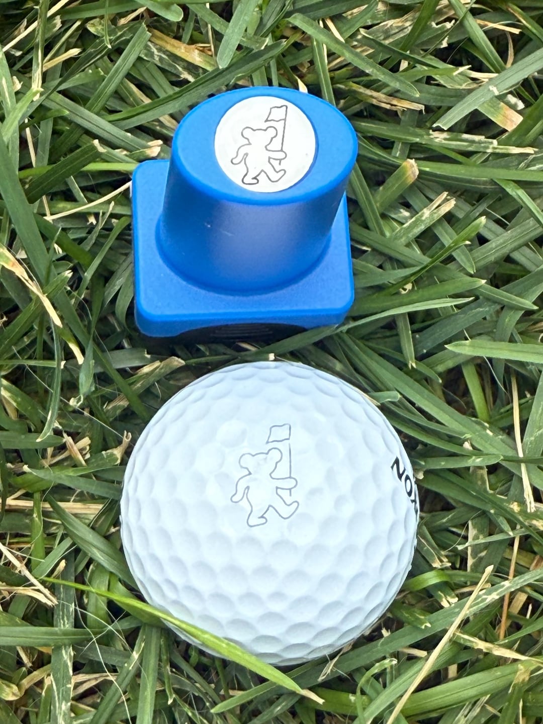 Bear Golf Stamp - Dead Golf Ball Marker - Custom Dead Stamp ...