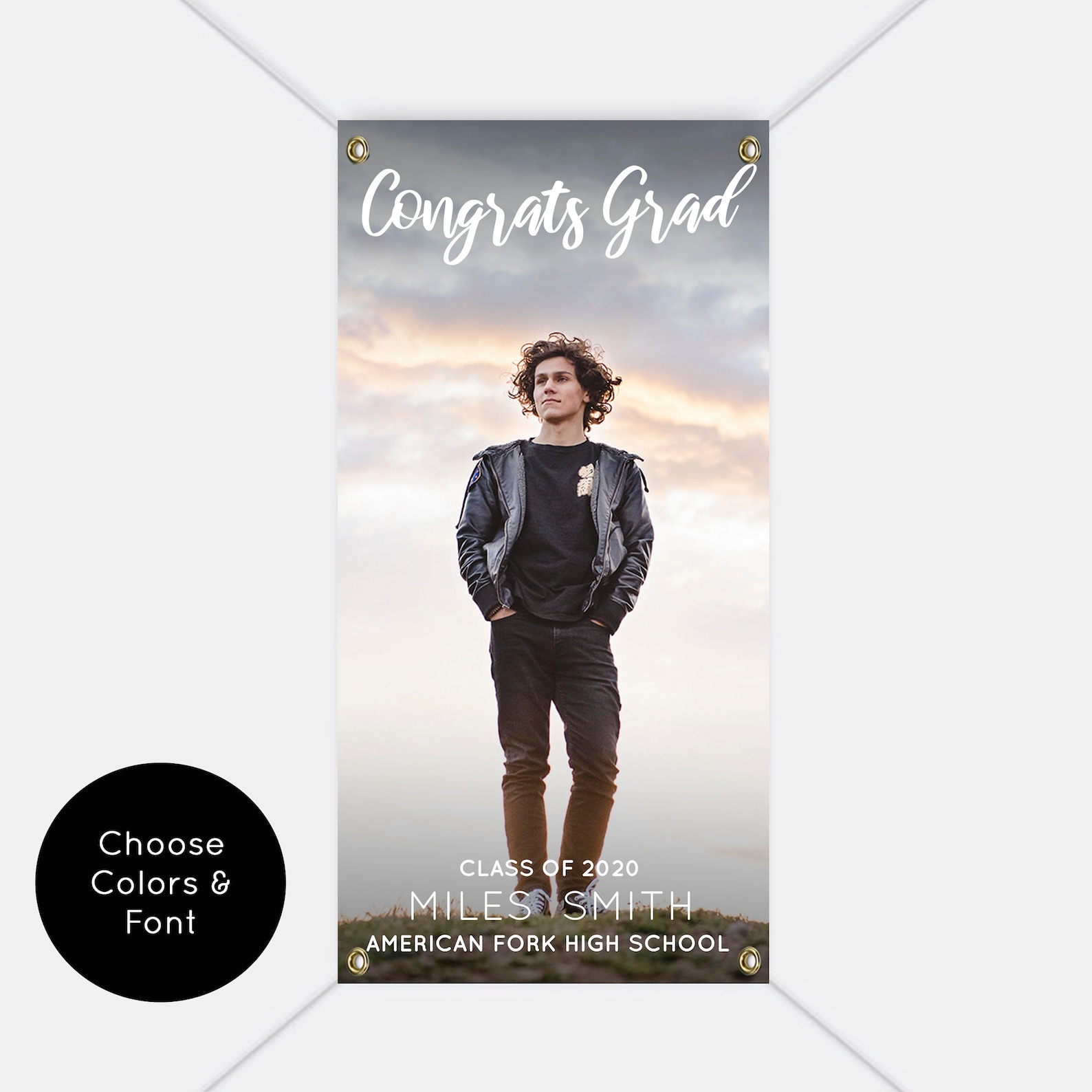 Outdoor Graduation Sign, Graduation Banner, Graduation Party ...