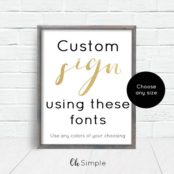 Custom Sign With Gold and Black Font Graduation Decorations | Etsy