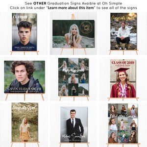 Graduation Party Poster Board, Class of 2025 Graduation Party ...