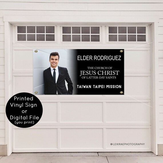 Missionary Sign the Church of Jesus Christ Missionary Banner | Etsy