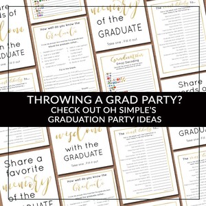 Graduation Address Return Stickers Printable Address Labels - Etsy