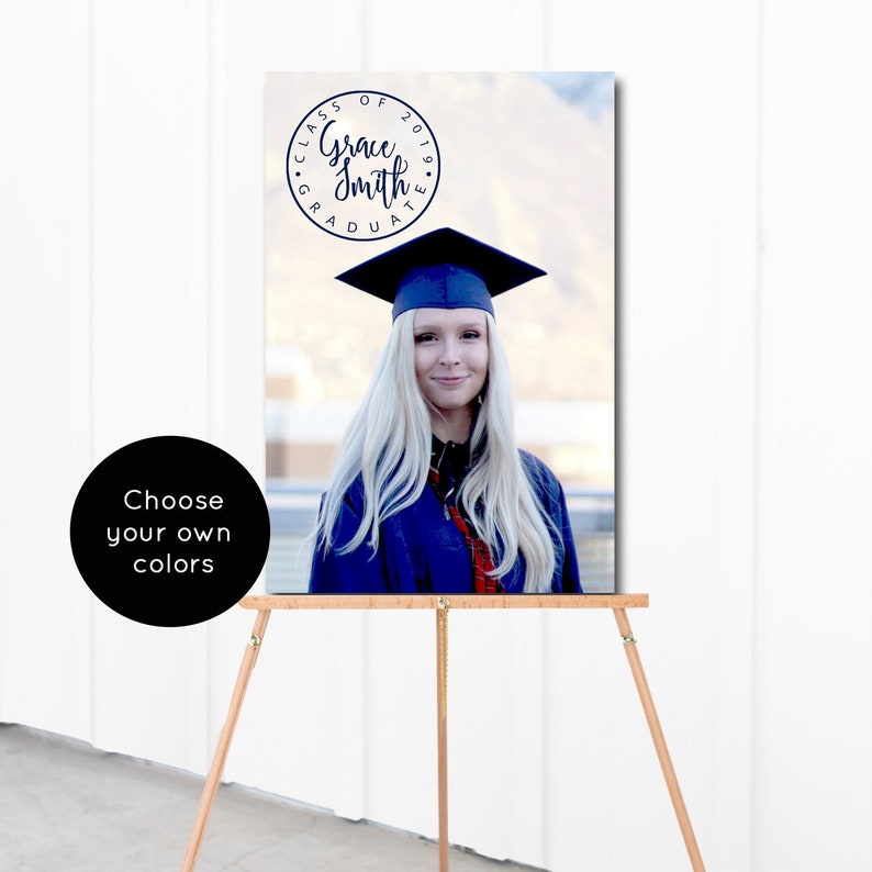 Graduation Party Sign Graduation Party Poster Graduation | Etsy