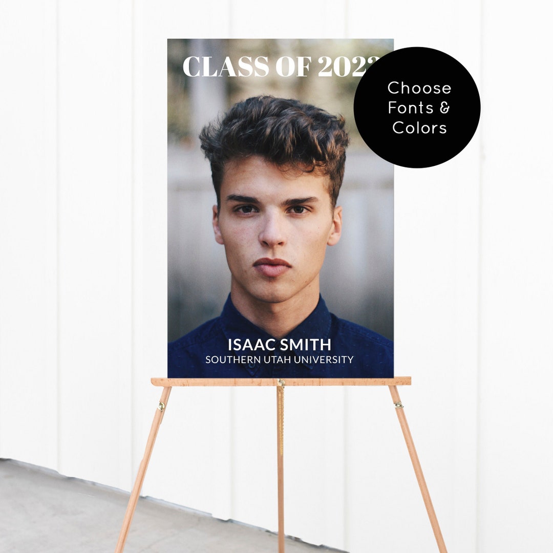 Graduation Party Poster Board, Class of 2025 Graduation Party ...