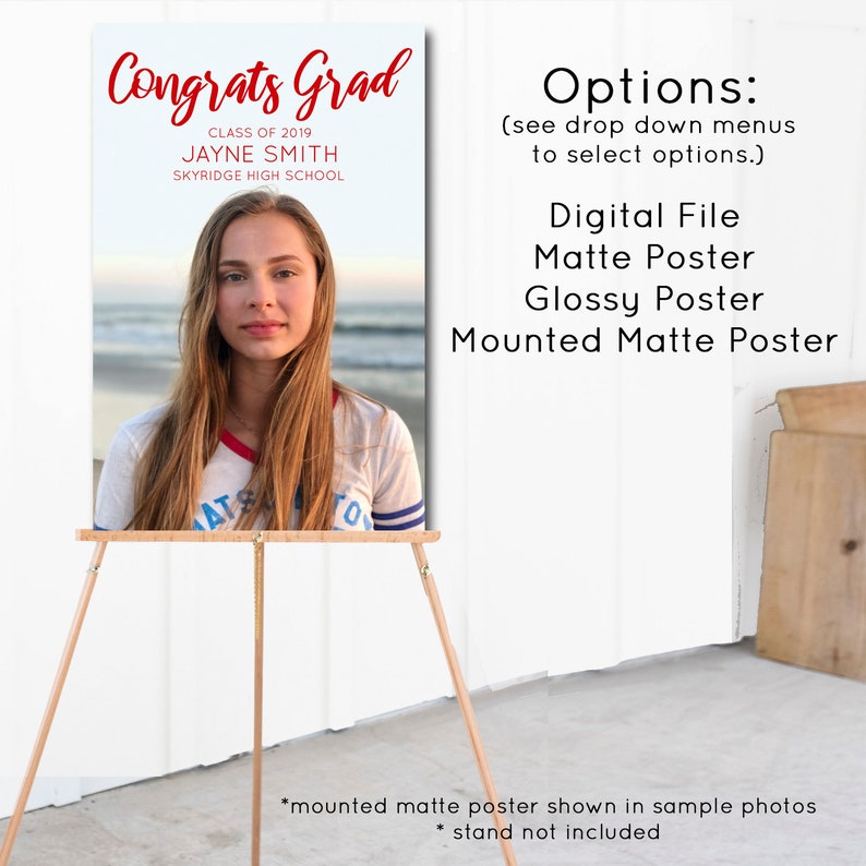 Graduation Party Decorations Class of 2022 Poster Graduation | Etsy