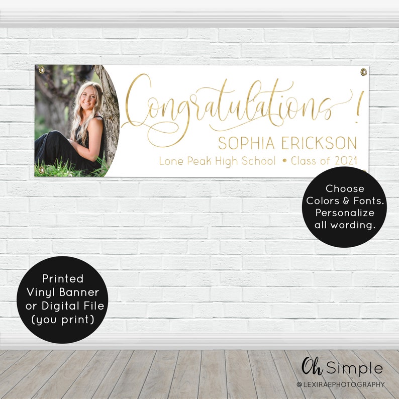 Graduation Banner for Graduation Parade or Graduation Graduation Party ...