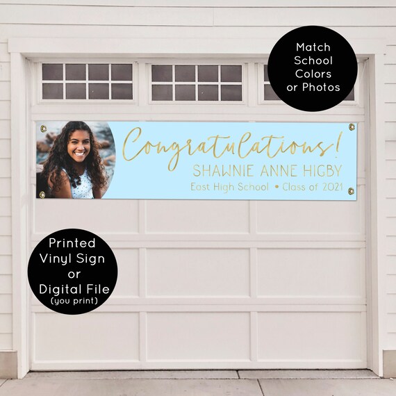 Graduation Banner for Graduation Parade or Graduation - Etsy
