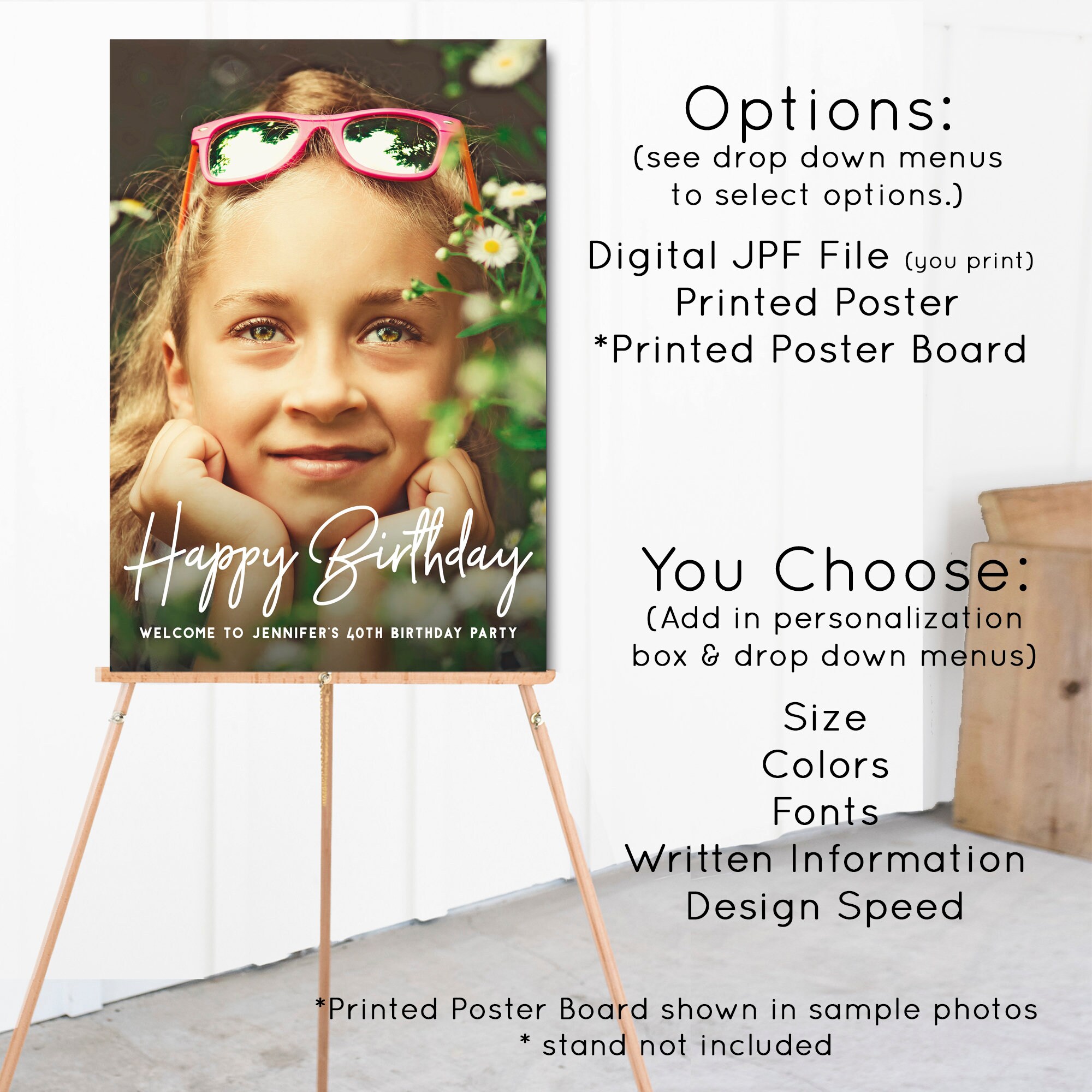 Birthday Party Welcome Sign 40th Party Photo Poster Birthday Etsy birthday-party-welcome-sign-40th-party-photo-poster-birthday-etsy