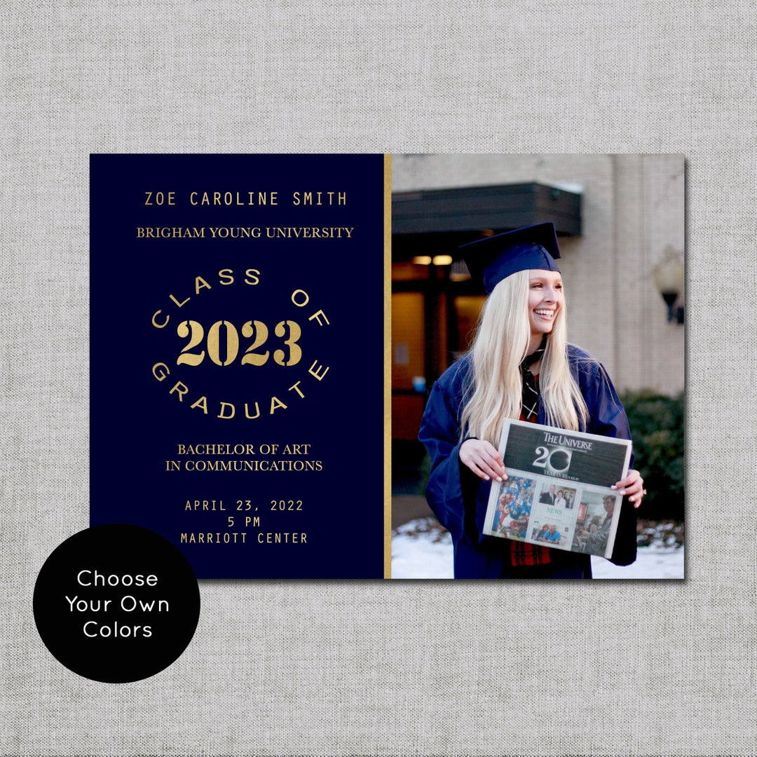 College Graduation Invitations, College Graduation Announcement ...
