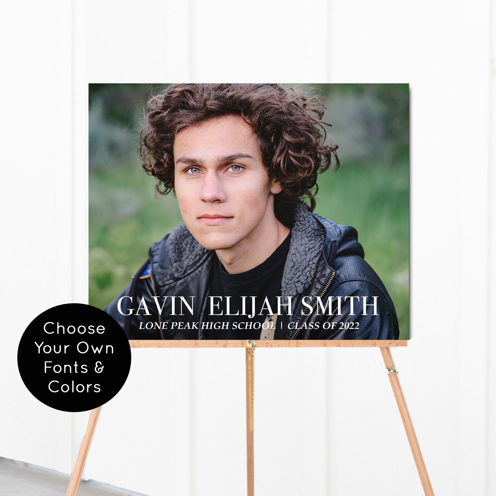 Graduation Poster Personalized, Graduation Party Sign, Class of 2025 ...