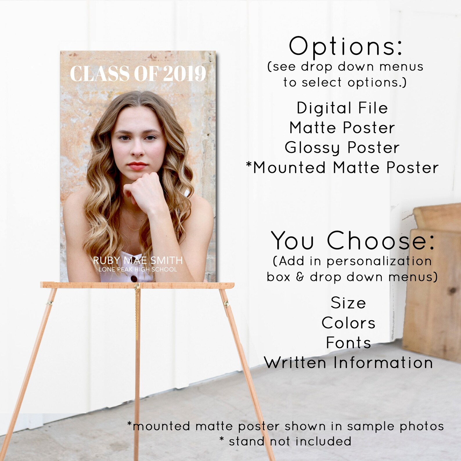 Graduation Party Poster Board, Class of 2025 Graduation Party ...