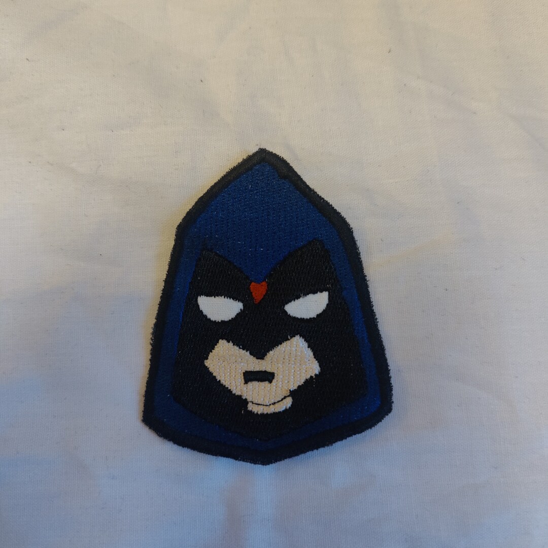 DC Raven Iron on Patch - Etsy