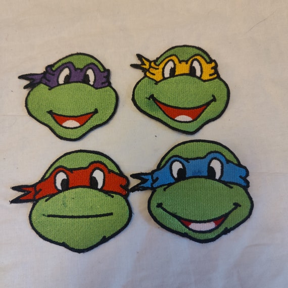 Teenage Mutant Ninja Turtles Iron on Patches | Etsy
