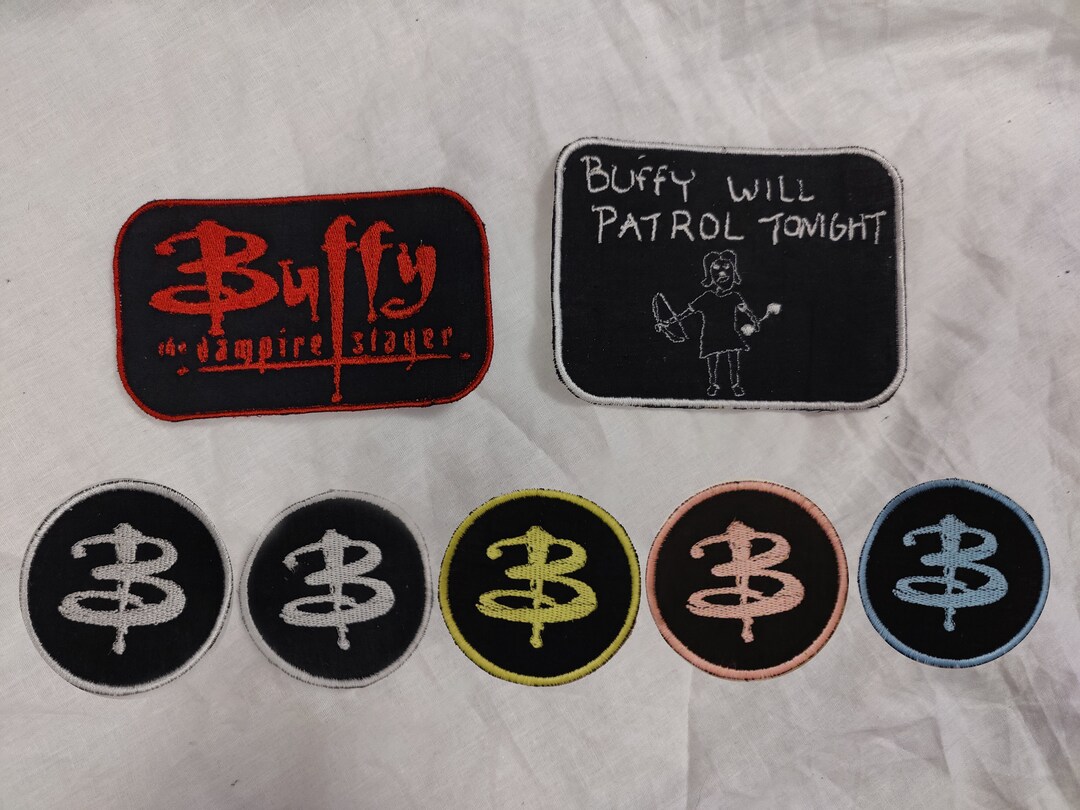 Buffy the Vampire Slayer Iron on Patches - Etsy