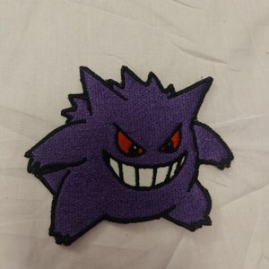 Pokemon Gengar Iron on Patches - Etsy