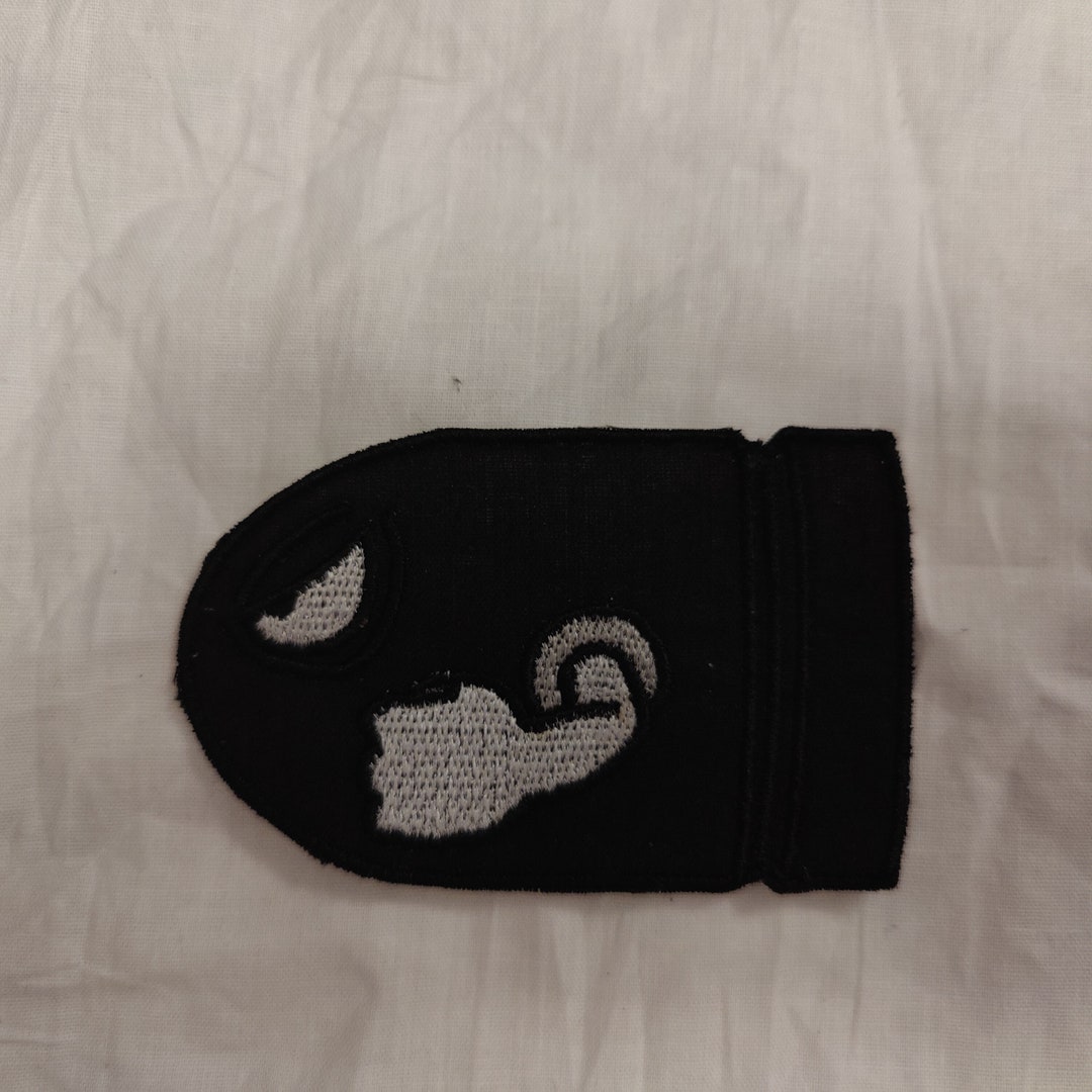 Super Mario Bros Bullet-bill Iron on Patch - Etsy