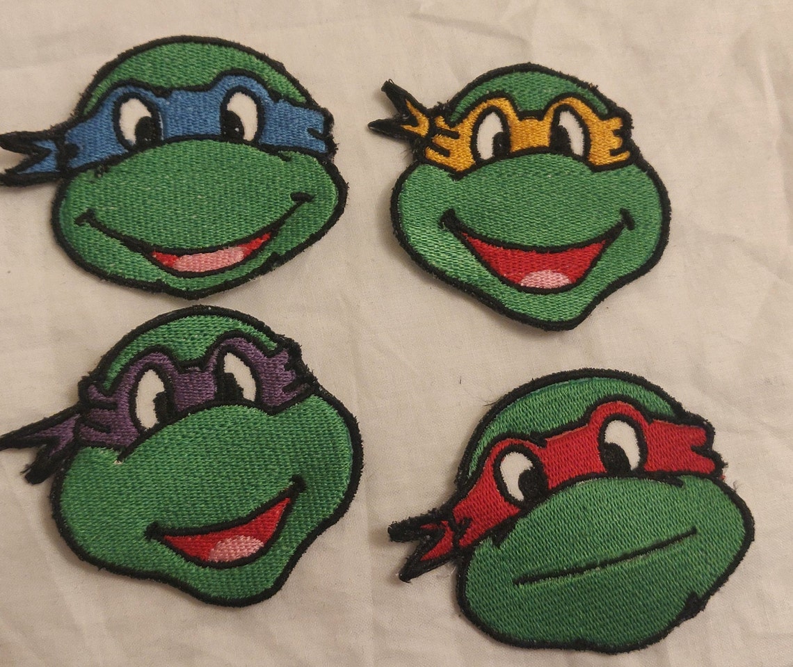 Teenage mutant ninja turtles iron on patches | Etsy