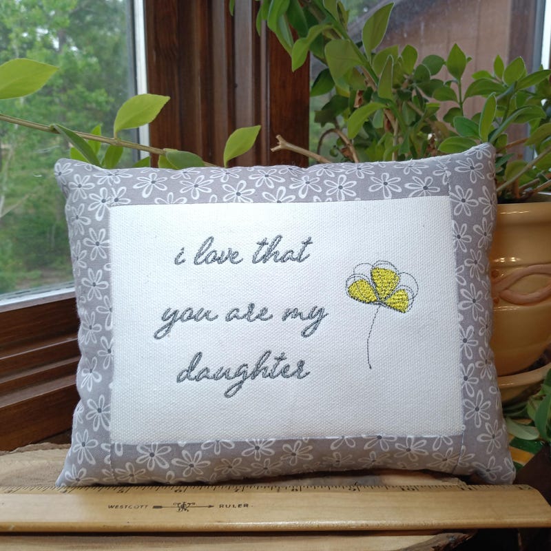 Daughter Pillow - Etsy