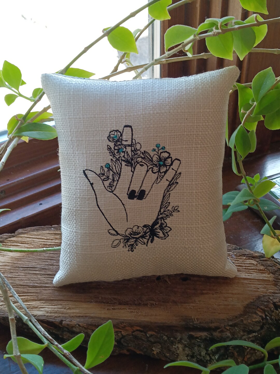 Hand Sign Language I Love You SMALL PILLOW Approximately 5.5" X 6.5 ...
