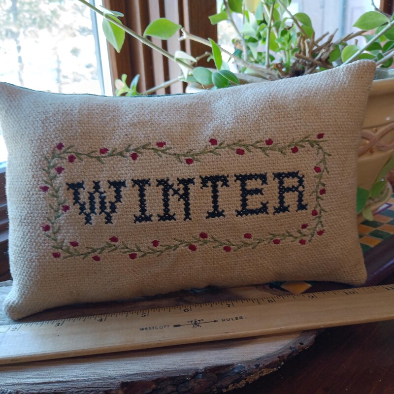 Primitive Pillow - Etsy