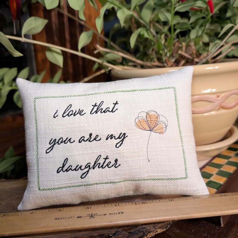 Daughter Pillow - Etsy