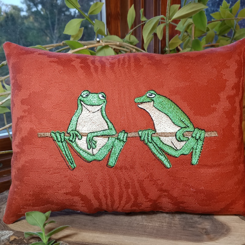 Frog Pillows - Etsy
