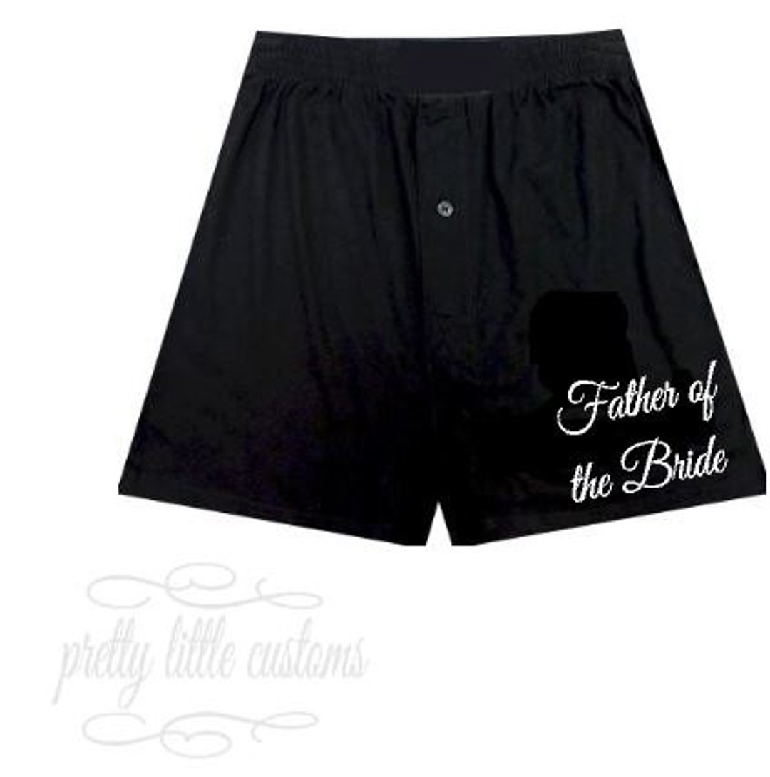Personalised Mens Wedding Boxers/boxer Shorts - Father of the Bride ...