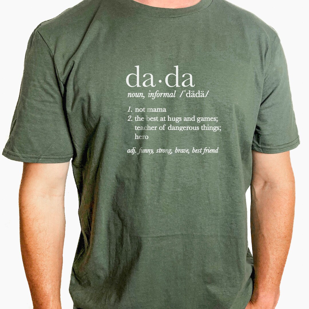 Camisa del Día del Padre / Definición Da-Da - Etsy México