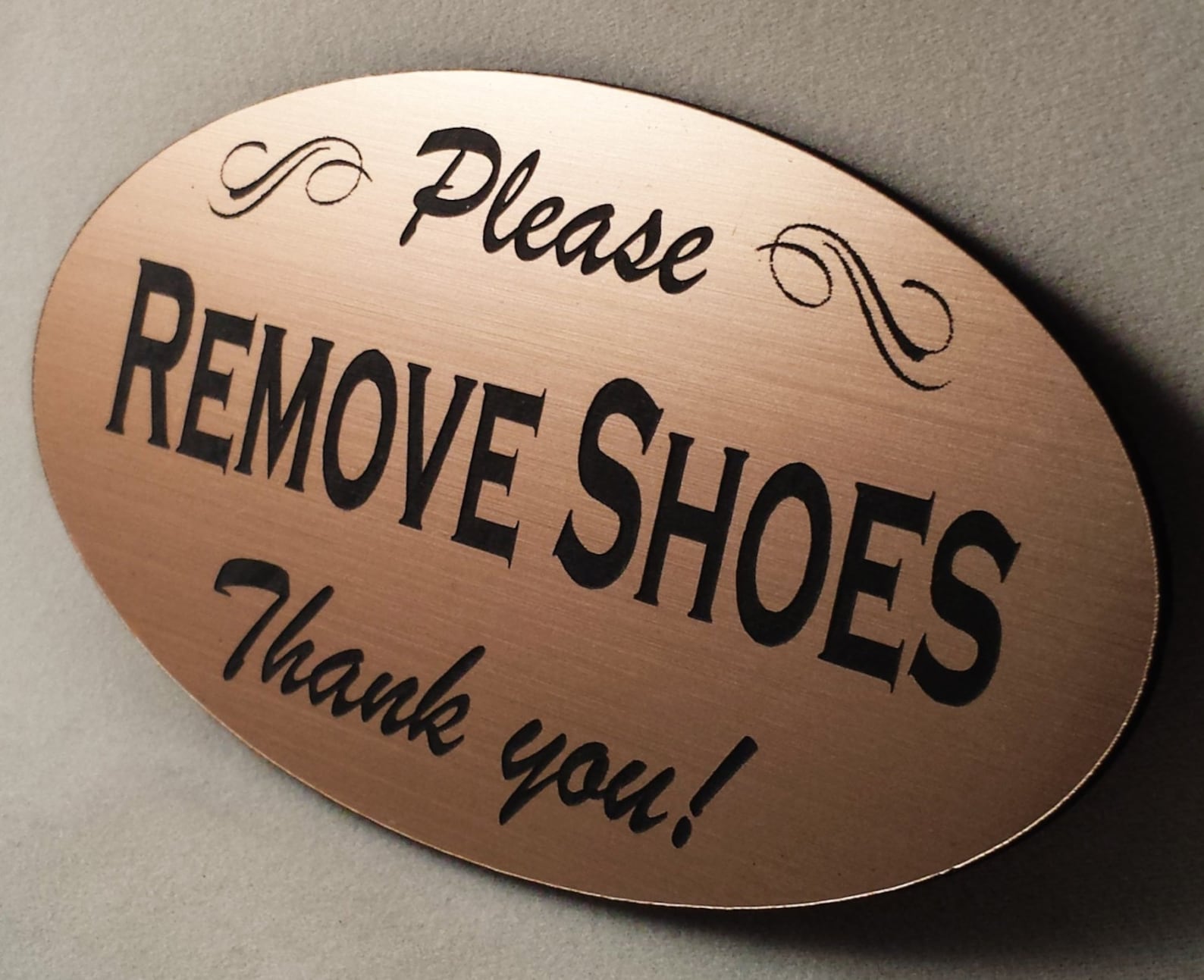 Remove Shoes Sign Laser-engraved Uv-rated - Etsy