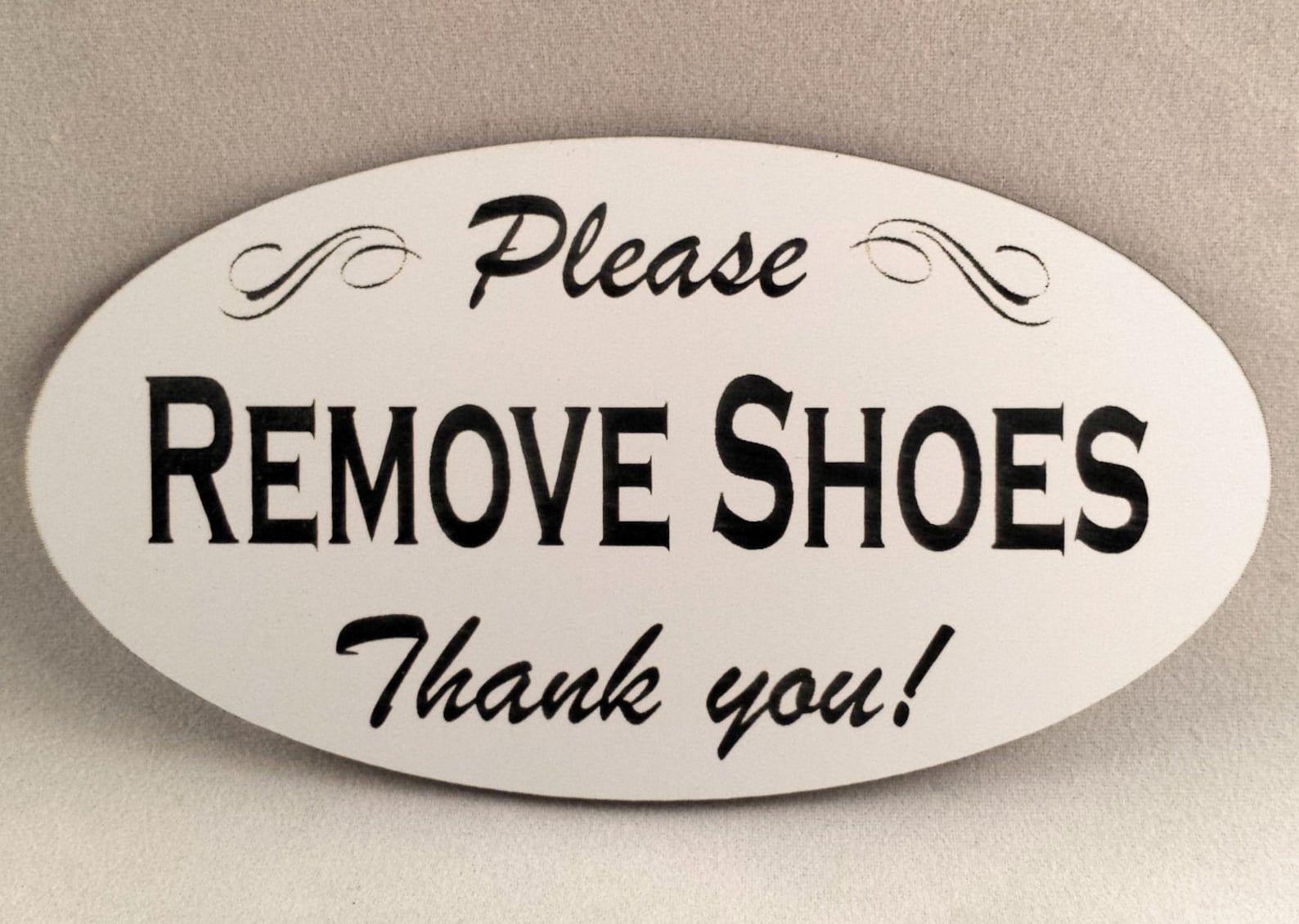 Remove Shoes Sign Laser-engraved Uv-rated - Etsy