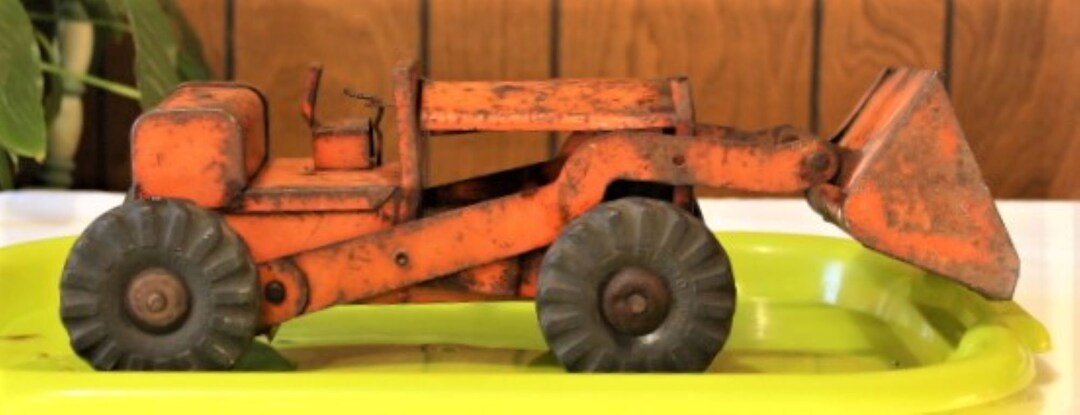 Structo Metal Toy,metal Toy Roadgrader,structo Toys,structo Metal Toy ...