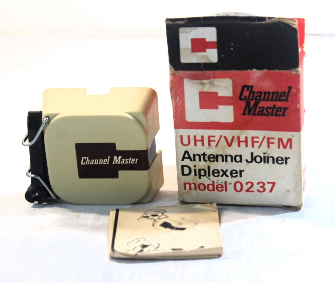 Channel Master Model 0237,antenna Joiner Diplexer,channel Master ...