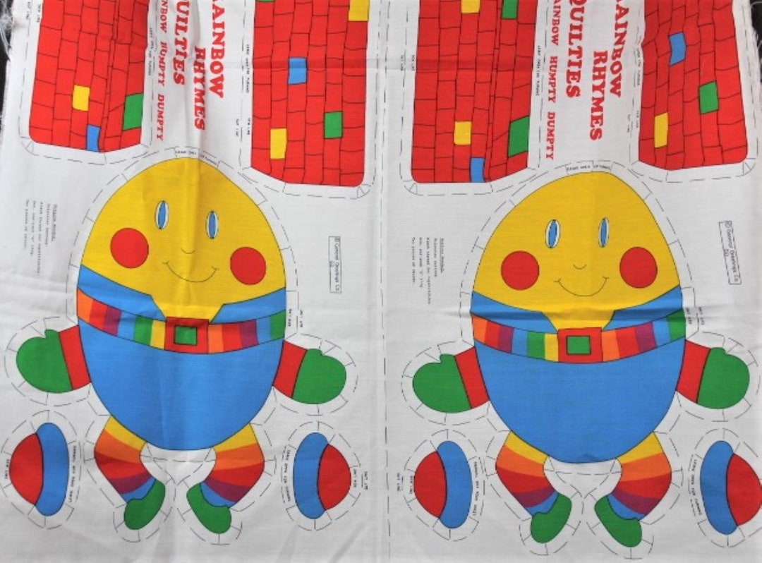 Humpty Dumpty Pillows,humpty Dumpty Doll,humpty Dumpty Material,humpty ...