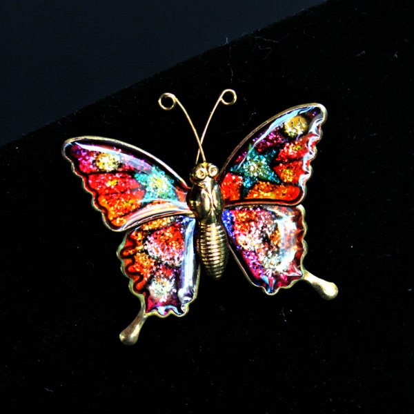Multi Colored Brooch - Etsy