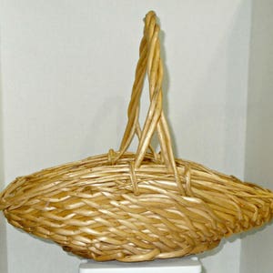 Large Wicker Basket,large Square Wicker Basket,large Twig Basket,blonde ...