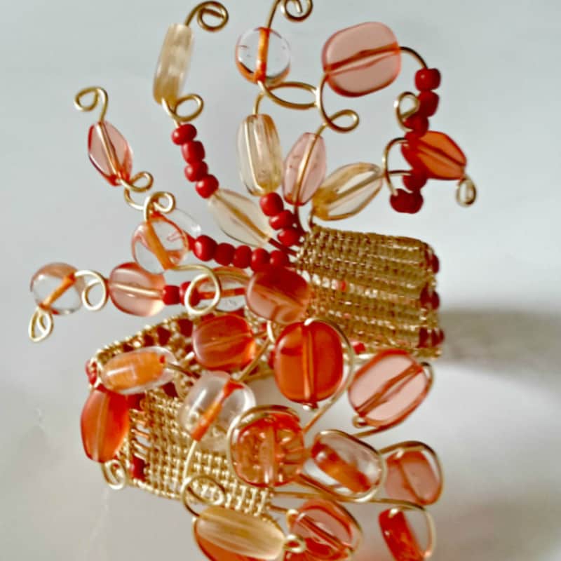 Beaded Cuff - Etsy