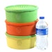 Set of 3 Tupperware Storage Containers With Lids,tupperware Sunburst ...