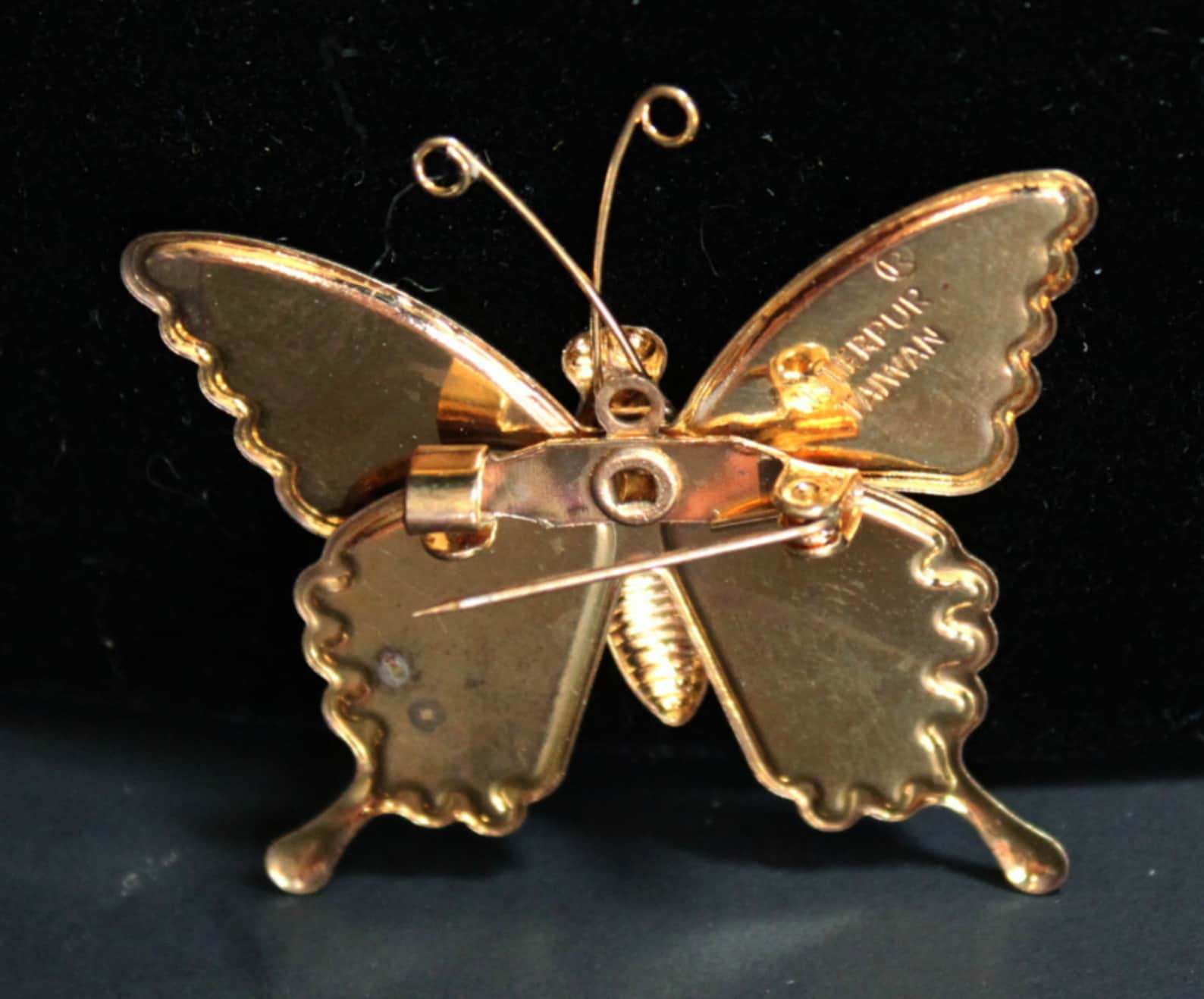 Butterfly Multi Colored With Star Pin in Casebutterfly Metal - Etsy