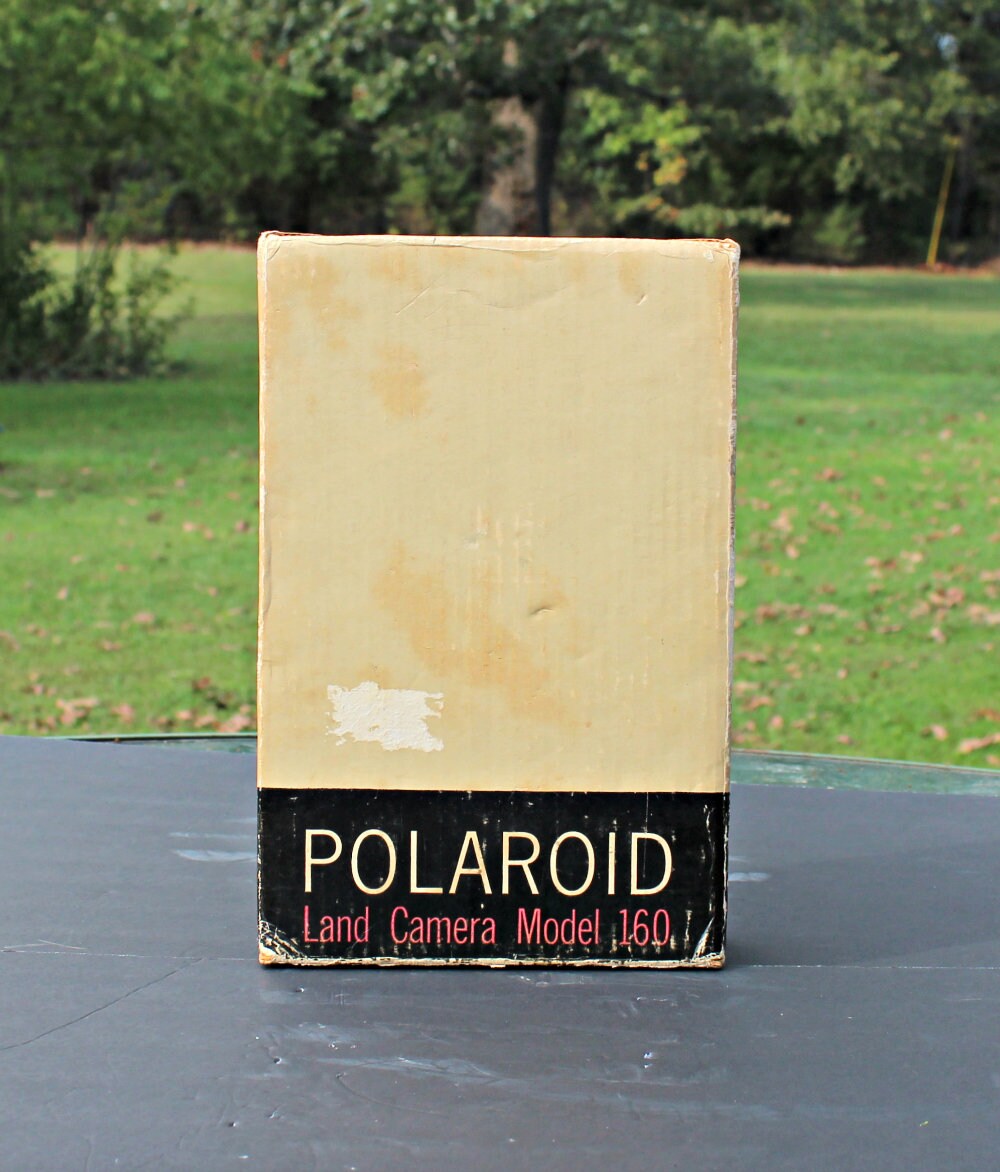 Polaroid Land 160 Camera in Box,polaroid Land Camera Model 160,old ...