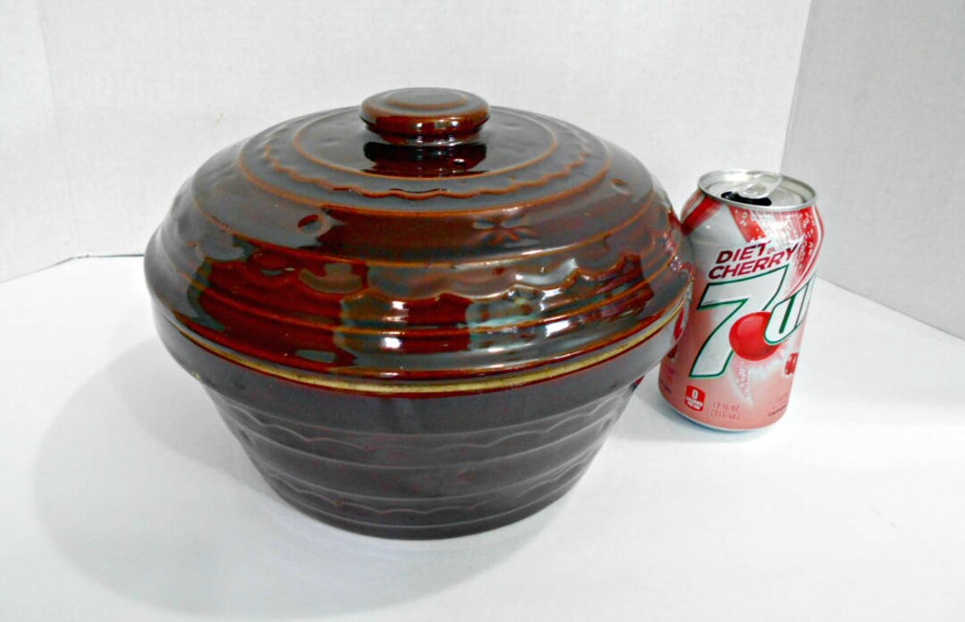 Large Mar Crest Dutch Oven,mar-crest Daisy Dot Pattern,mar Crest Round ...